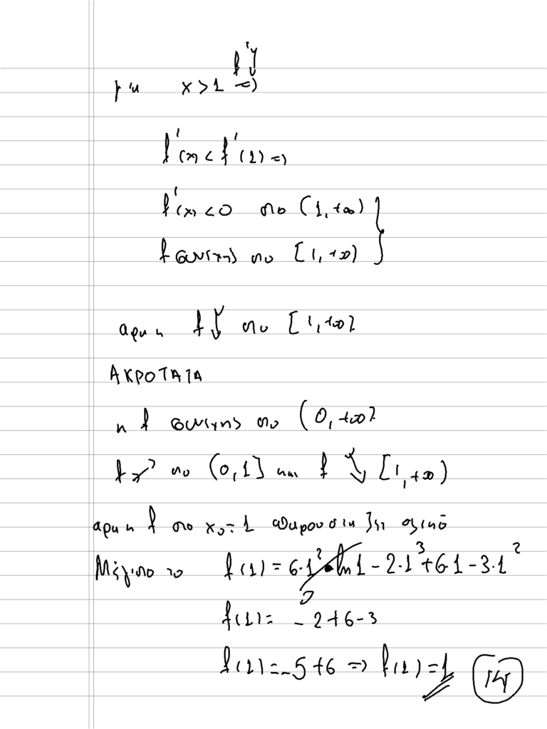 ΘΕΩΡΗΜΑ FERMAT ΑΠΟ ΑΝΙΣΟΤΗΤΑ ΣΕ ΙΣΟΤΗΤΑ